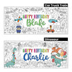 Giant Coloring Poster for Birthday - Customize the Name – Big On Coloring