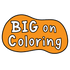 Giant Coloring Poster for Birthday - Customize the Name – Big On Coloring